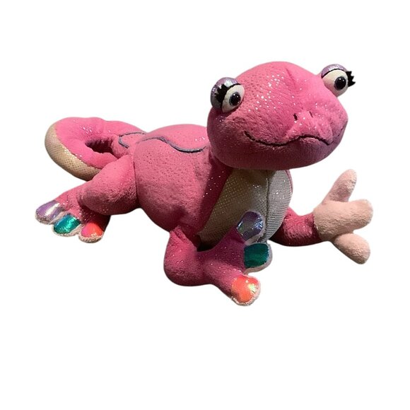 GANZ | Toys | Ganz Webkinz Glamour Gecko Plush Toy With Sparkly Pink ...